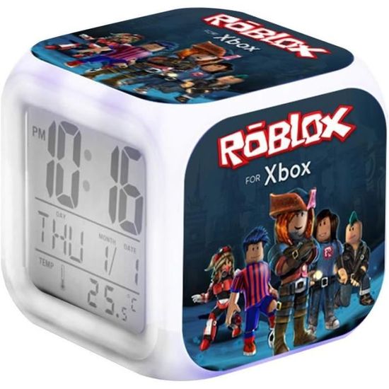 Yokubou Roblox Led Light Up Réveil Light Night Light Accessoires Heure ...