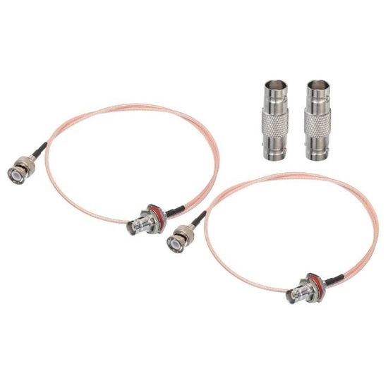 Câbles Coaxiaux Rg316 Bnc Mâle Vers Bnc Femelle Avec Adaptateur, Faible Perte, Câble Coaxial Rf ...