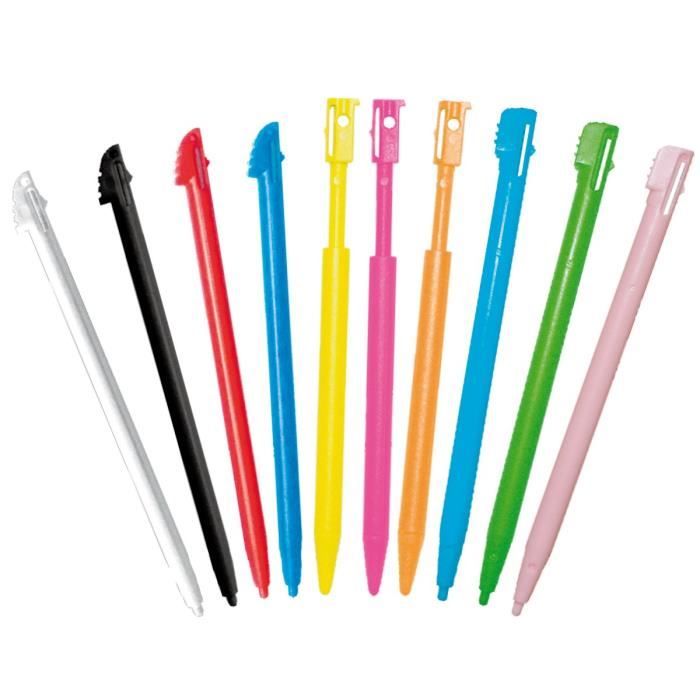 10 Stylets Plastique Multicolore 3DS - Cdiscount
