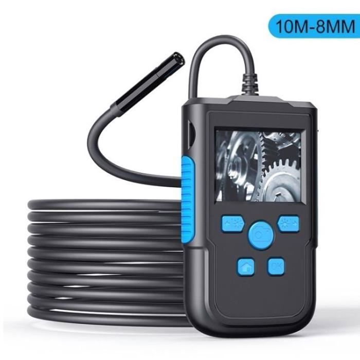 ENDOSCOPE NUMERIQUE 10M Borescope Industriel - Caméra HD 1080P Écran ...