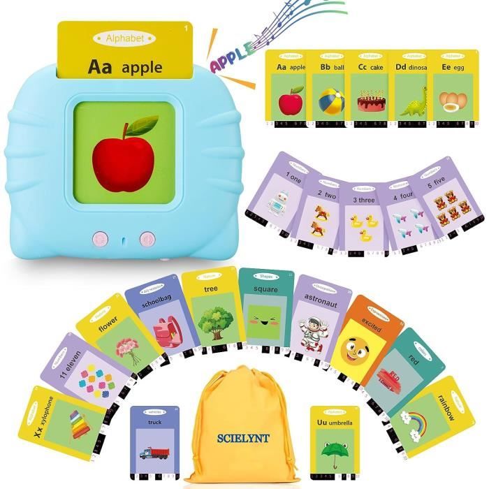 Cartes Flash parlantes, jouets d'orthophonie, 336 mots visuels ...