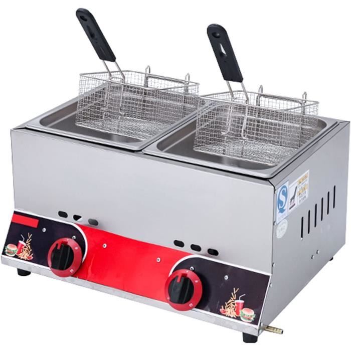 Friteuses commerciales Professionnelles Friteuse à gaz Commerciale ...