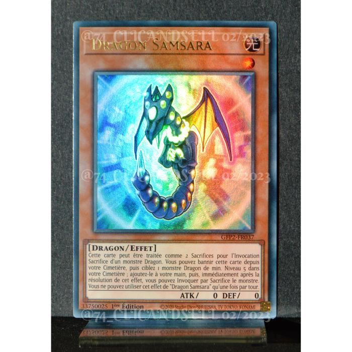 Carte YU-GI-OH GFP2-FR037 Dragon Samsara NEUF FR - Cdiscount Jeux - Jouets