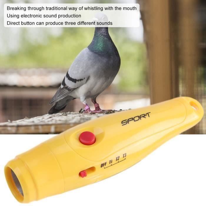 Sifflet électronique d'entraînement spécial oiseaux Trois vitesses ...