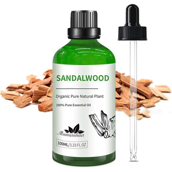 Huile Essentielle Bois De Santal Huile De Santal Pure Pour Diffuseur Peau Cheveux Bougies