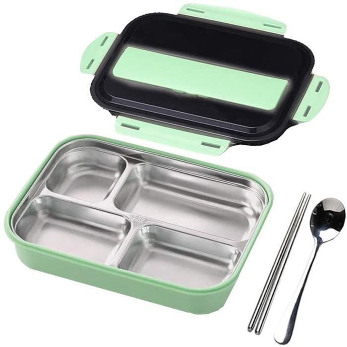 Boîtes bento, bento box lunch box, étanches acier inoxydable boîte à ...