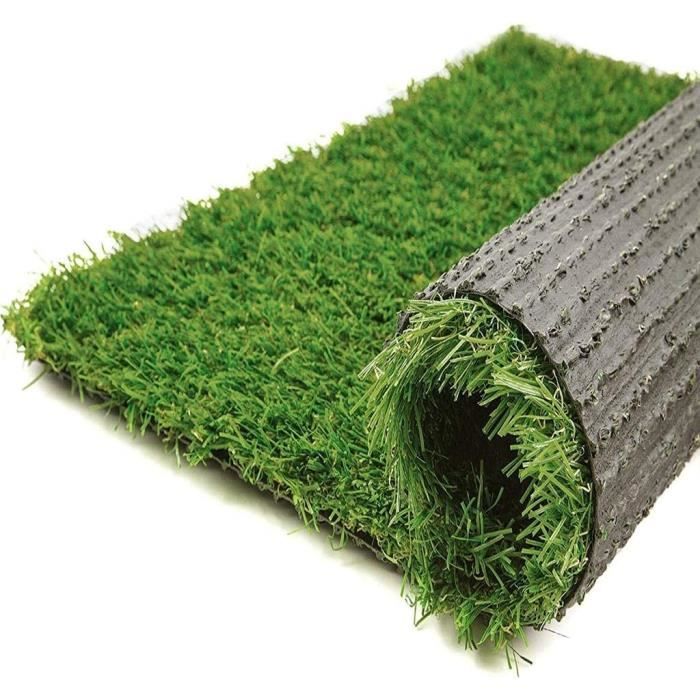 Gazon artificiel Realistic Fake Grass Deluxe Parfait for les paysages ...