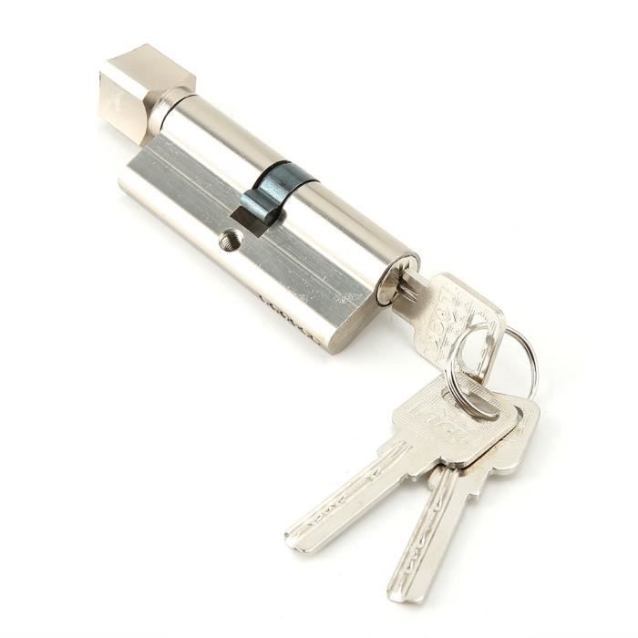 XIJ cylindre de serrure de porte en aluminium Cylindre de Serrure en ...