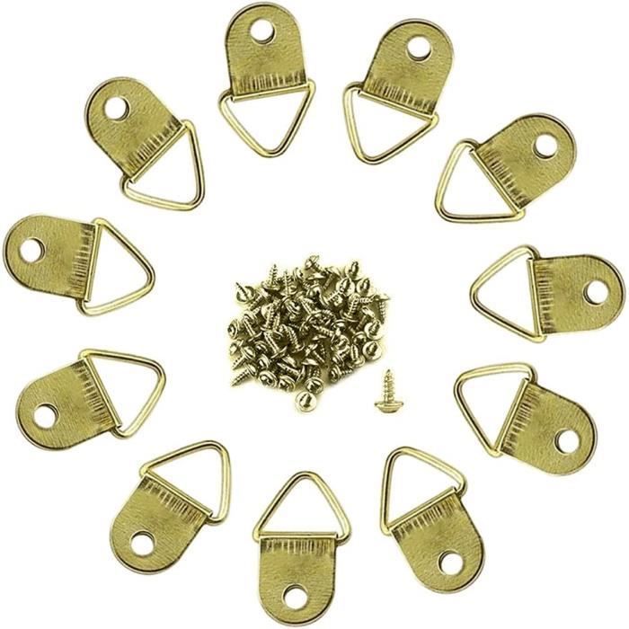 Attache pour Tableau 200 Pièces Fixations pour Cadres Accroche Tableau ...