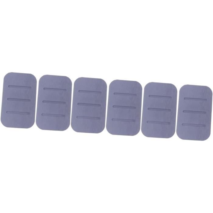 6 Pièces Rampe Pour Fauteuil Roulant De Savon De Bain Tampon De Savon ...