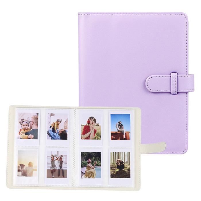 EJ.life Album photo de couverture en PU Album photo rétro 128 photos ...