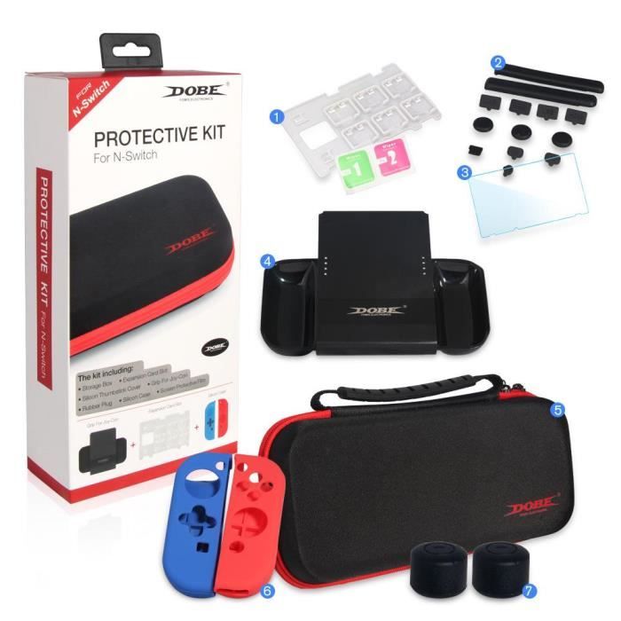 Kit d'accessoires - INF - Étui de protection Nintendo Switch ...