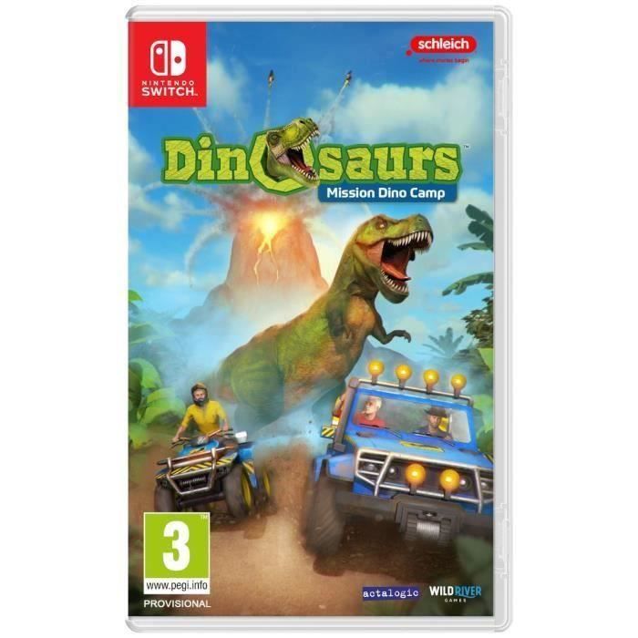 SHOT CASE - Dinosaurs Mission Dino Camp - Jeu Nintendo Switch ...
