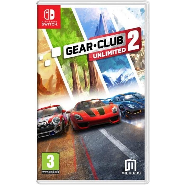 Gear Club Unlimited 2 SWITCH Cdiscount Jeux video