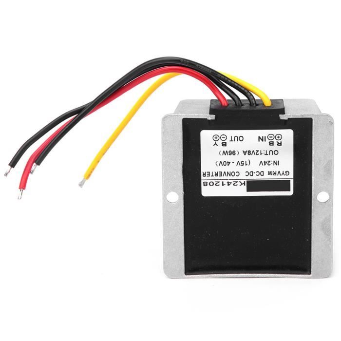 24V À 12V 8A 96W Convertisseur De Puissance Module De Convertisseur Abaisseur De Tension Dc Avec ...