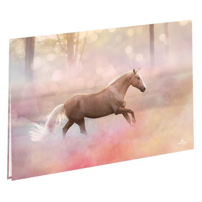Sous-main double ouvrant OBERTHUR Cheval - Cdiscount Beaux-Arts et ...