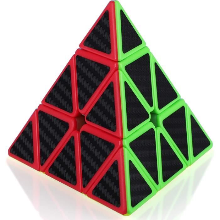 Triangle Pyramide Pyraminx Speed Cube 3x3x3,TOYESS Magic Cube Spécial ...
