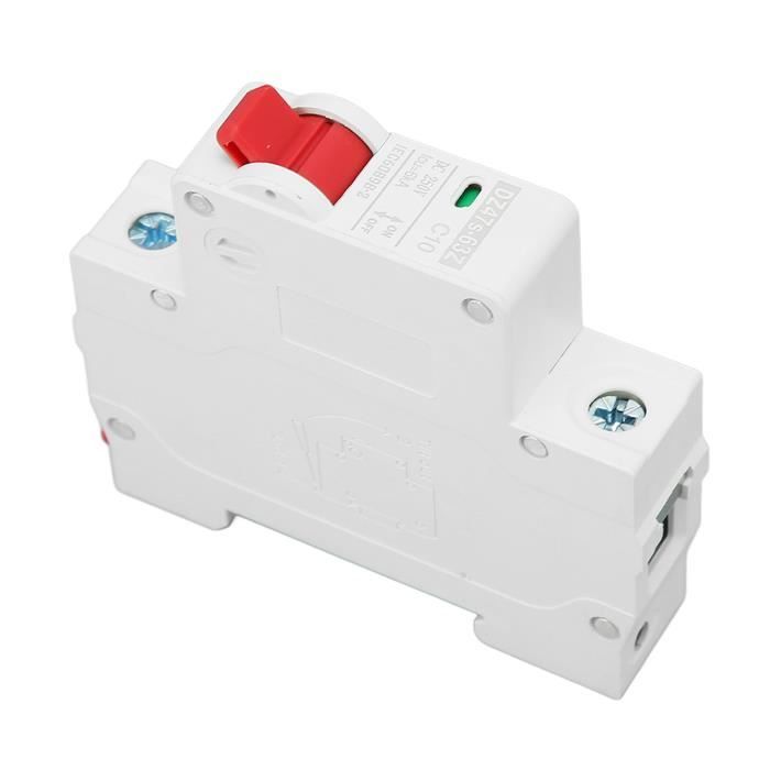 Disjoncteur CC - TMISHION - 10A - Protection Surcharge - Installation Facile - Système Solaire ...