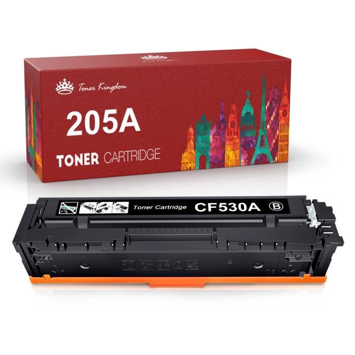 1X Noir Compatible HP 205A CF530A CF531A CF532A CF533A Toner pour HP ...