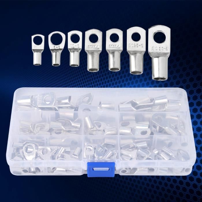 Vvikizy connecteur de câblage 100 pièces connecteurs de câble anneau ...