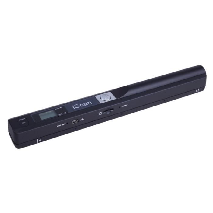 Scanner portable Document mobile à main avec affichage LED Contact ...