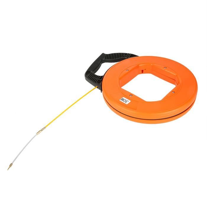 Zerone Bobine de ruban de poisson 30 m de ruban de poisson en fibre de ...