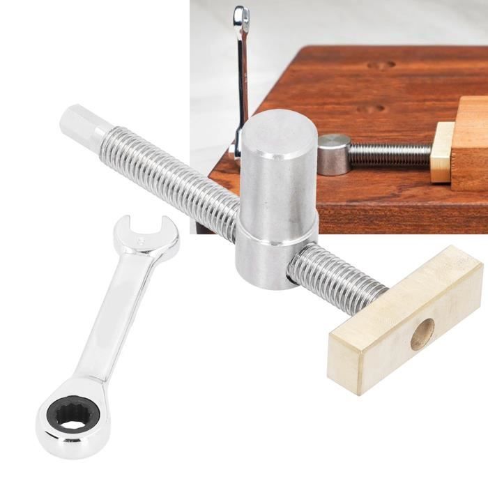Étau de bureau en acier inoxydable ZJCHAO pour table de travail du bois - Cdiscount Bricolage
