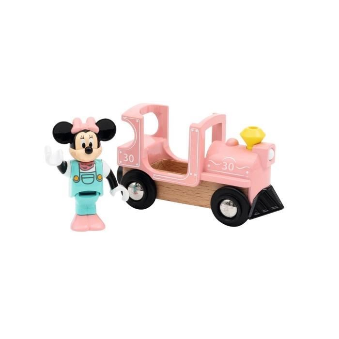 DISNEY Brio Minnie Mouse & Locomotive - Train sans pile pour circuit de ...