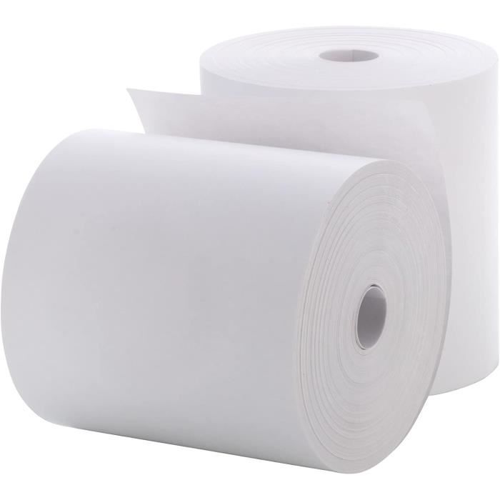 SWIPARO - Rouleaux thermiques 80mm x 80m x 12mm – Bobine papier ...