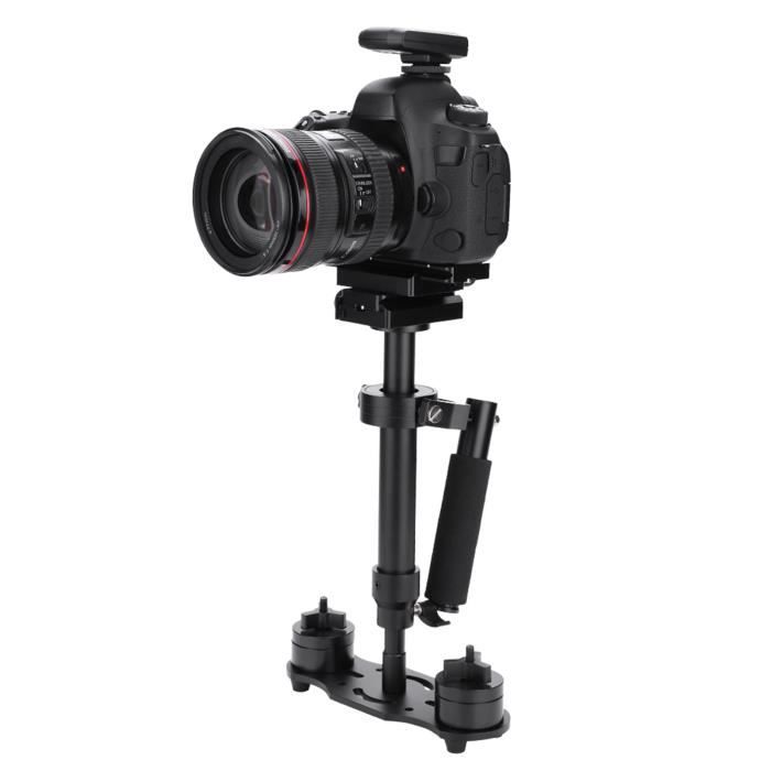 Stabilisateur de caméra - VBESTLIFE - DV - Alliage d'aluminium - Réglable 30,5-40 cm - 360 ...