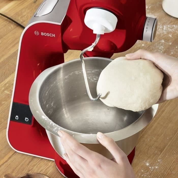 Robot de cuisine - BOSCH Kitchen machine MUM5 - Rouge foncé/silver ...