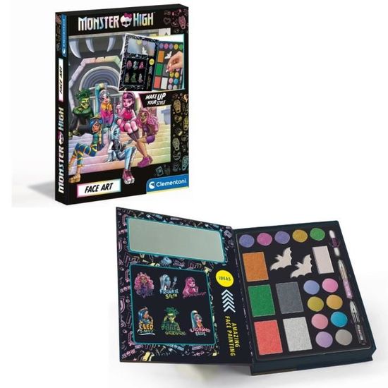 Monster High Coffret Maquillage - Clementoni - Palette contentant des ...
