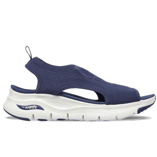 Sandales Femme - SKECHERS - Arch Fit City Catch - A élastique - Bleu ...