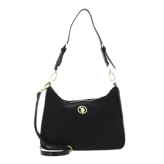 U.S. POLO ASSN. Houston Hobo Bag S Black [207004] - sac à épaule ...