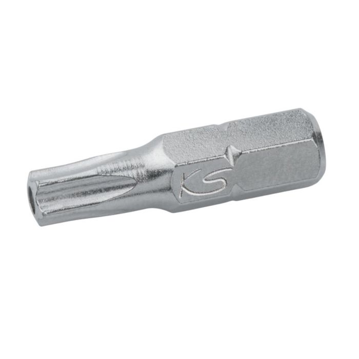 Embout TORX 5 pans percé - TS20 - Acier nickelé - L.30 mm - Utilisation ...