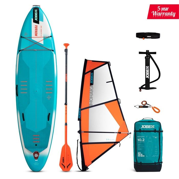 Planche de stand up paddle gonflable + voile Jobe Sports Mohaka 10.2 ...