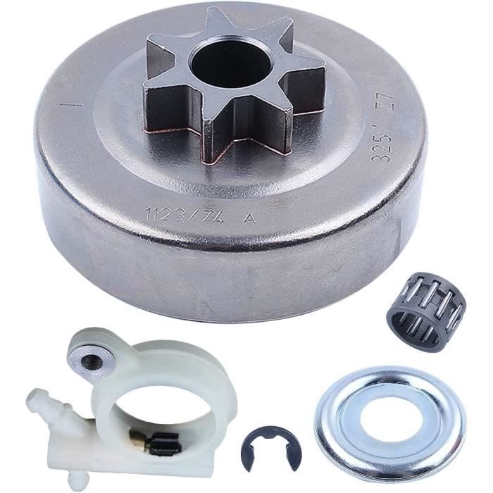 .325 "7T Embrayage tambour pour stihl MS251 MS 251 W Kit de pompe à huile de pliage électronique ...