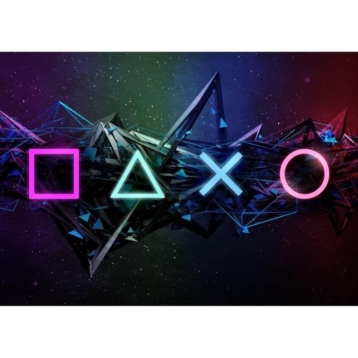 Papier Peint Intissé Console Gamers 352 X 250 Cm Laine Papier Peint ...