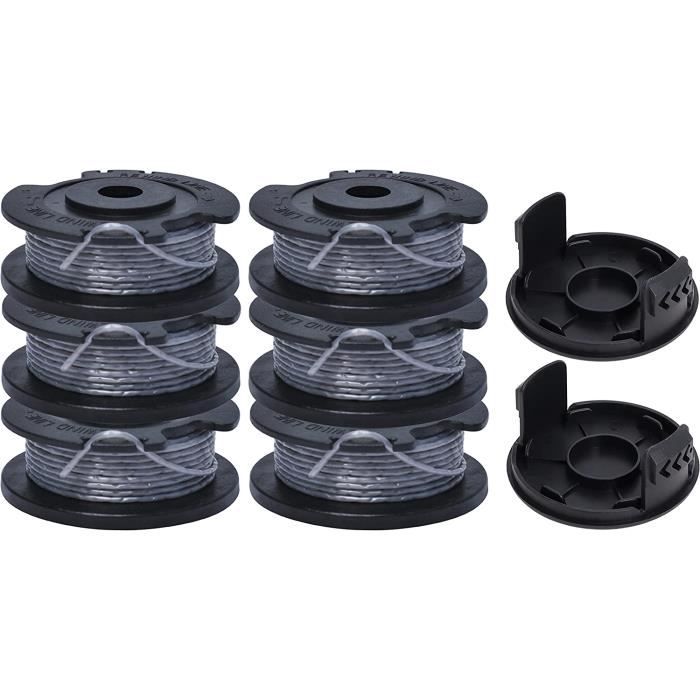 Bobine et ligne de débroussailleuse compatibles avec Bosch EasyGrassCut Remplacement avec ...