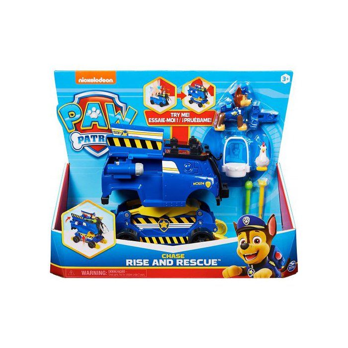 Coffret Pat Patrouille Grand Véhicule De Police Secours De Luxe ...