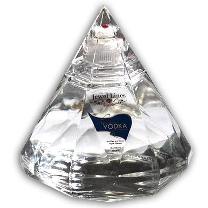 Precious Vodka Jewel Lines 70cl 40° vodka Bulgare Premium de blé - La ...