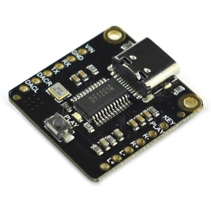 Lecteur MP3 DFPlayer Pro Mini pour Arduino A265 - Noir - DFPlayer ...