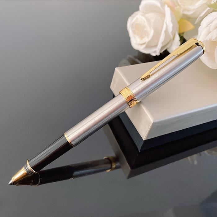 Stylo,Stylo à roulettes en métal de marque classique,pour Signature au ...