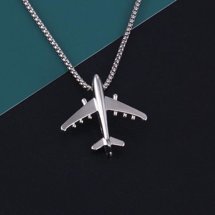 Chaine De Cou Vendue Seule CRAZE CE5ZR Collier d'avion de niche ...