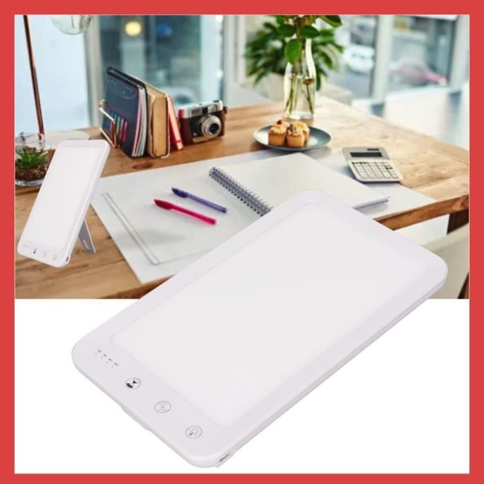 Lampe de Luminothérapie - DILWE - SAD 10000Lx - LED - Fonctionnement ...