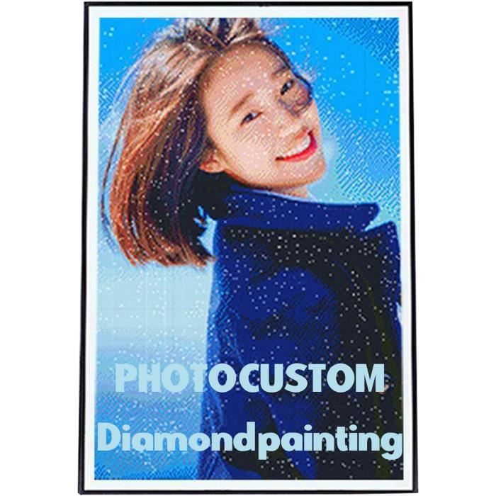 Personnalisé 5D Diy Diamant Peinture Photo Diamant Peinture, Diamonds ...