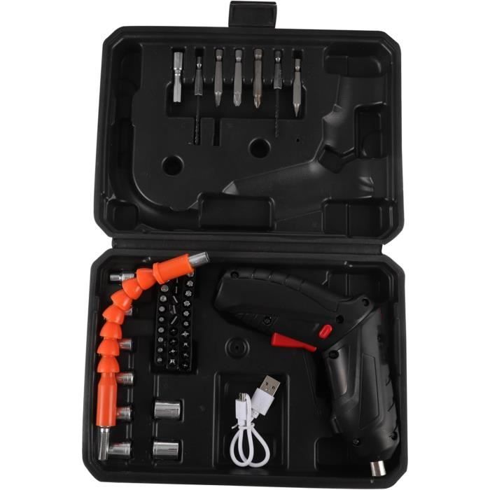 1 Jeu Visseuse Électrique Perceuse Visseuse Sans Fil Mini Perceuse ...