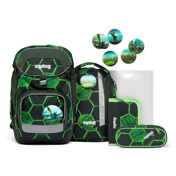 Ergobag Pack-Set 6-teilig VolltreffBär [246401] - sac d'école cartable ...