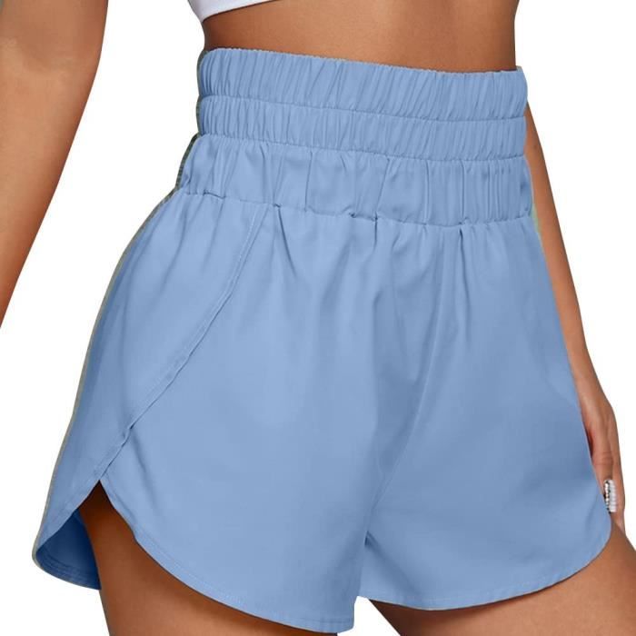 Short Sport Femme Été Bas de Survêtement Court Respirant Séchage ...