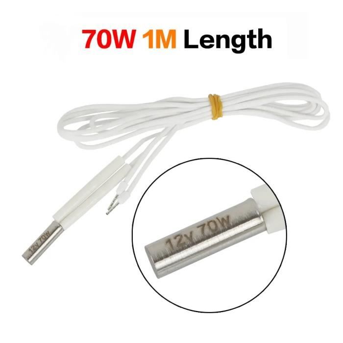 Cartouche chauffante pour imprimante 3D,12V-24V 50W 70W,tube chauffant ...